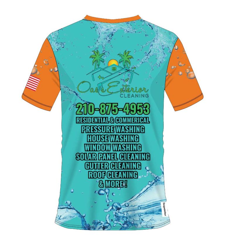 Pressure Washing Shirts - Sublimation & Embroidery | DesignsAnHour