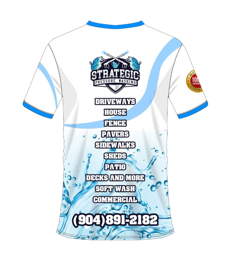 Pressure Washing Shirts - Sublimation & Embroidery | DesignsAnHour