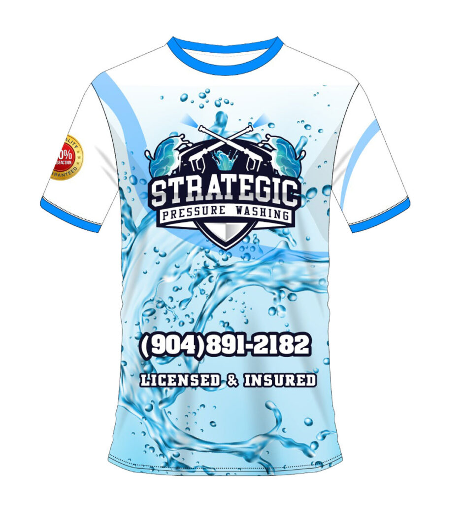 Pressure Washing Shirts - Sublimation & Embroidery | DesignsAnHour