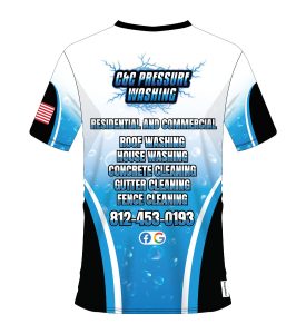 Pressure Washing Shirts - Sublimation & Embroidery | DesignsAnHour