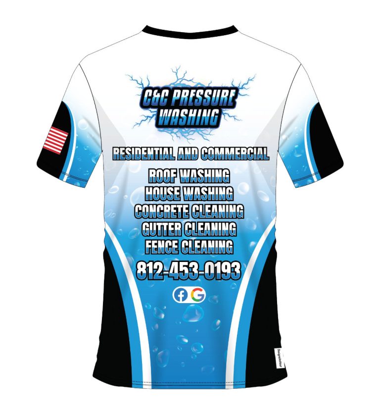 Pressure Washing Shirts - Sublimation & Embroidery | DesignsAnHour