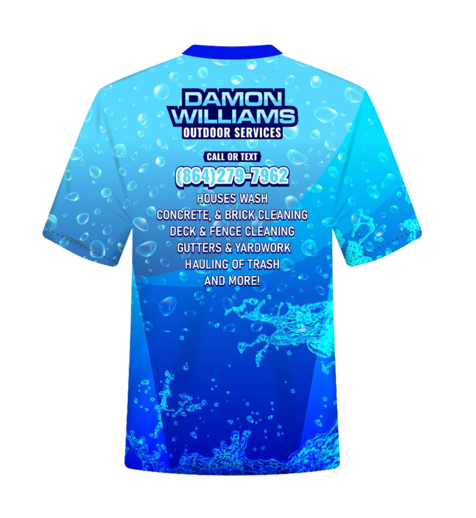 Pressure Washing Shirts - Sublimation & Embroidery | DesignsAnHour