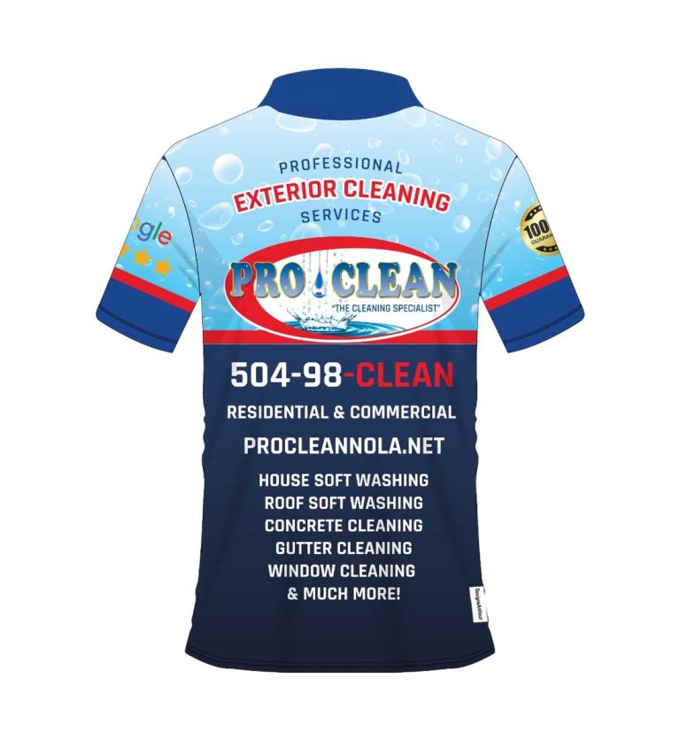 Pressure Washing Shirts - Sublimation & Embroidery | DesignsAnHour