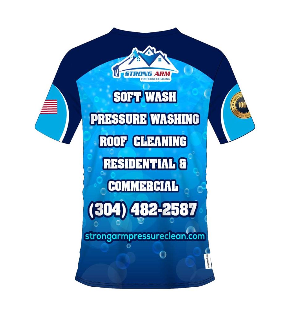 Pressure Washing Shirts - Sublimation & Embroidery | DesignsAnHour