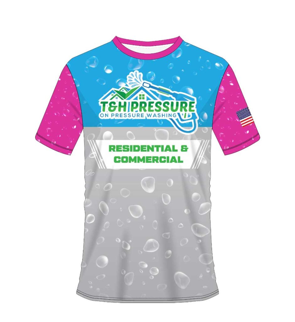 Pressure Washing Shirts - Sublimation & Embroidery | DesignsAnHour
